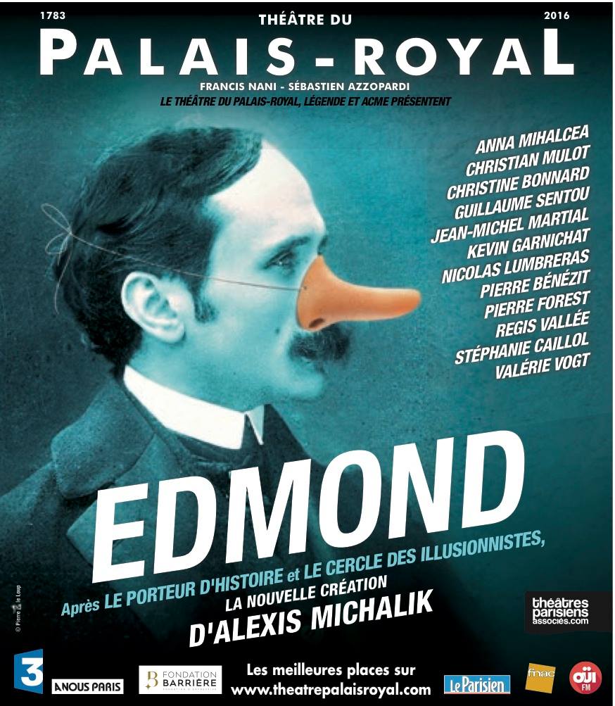 Edmond, Alexis Michalik, Théâtre du Palais royal – Etat-critique.com